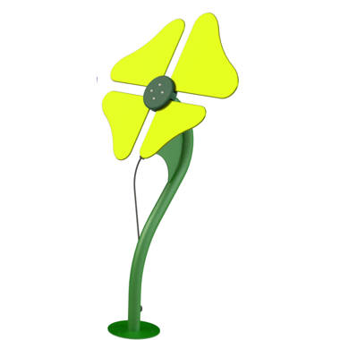 Freenotes Harmony Park Flower Playground Panel | Wayfair