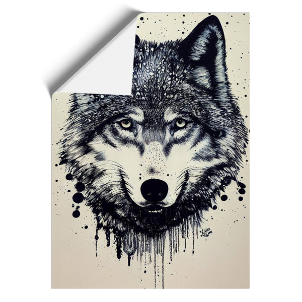 Alpen Home Wolf Graffiti No.1 - Graphic Art | Wayfair.co.uk
