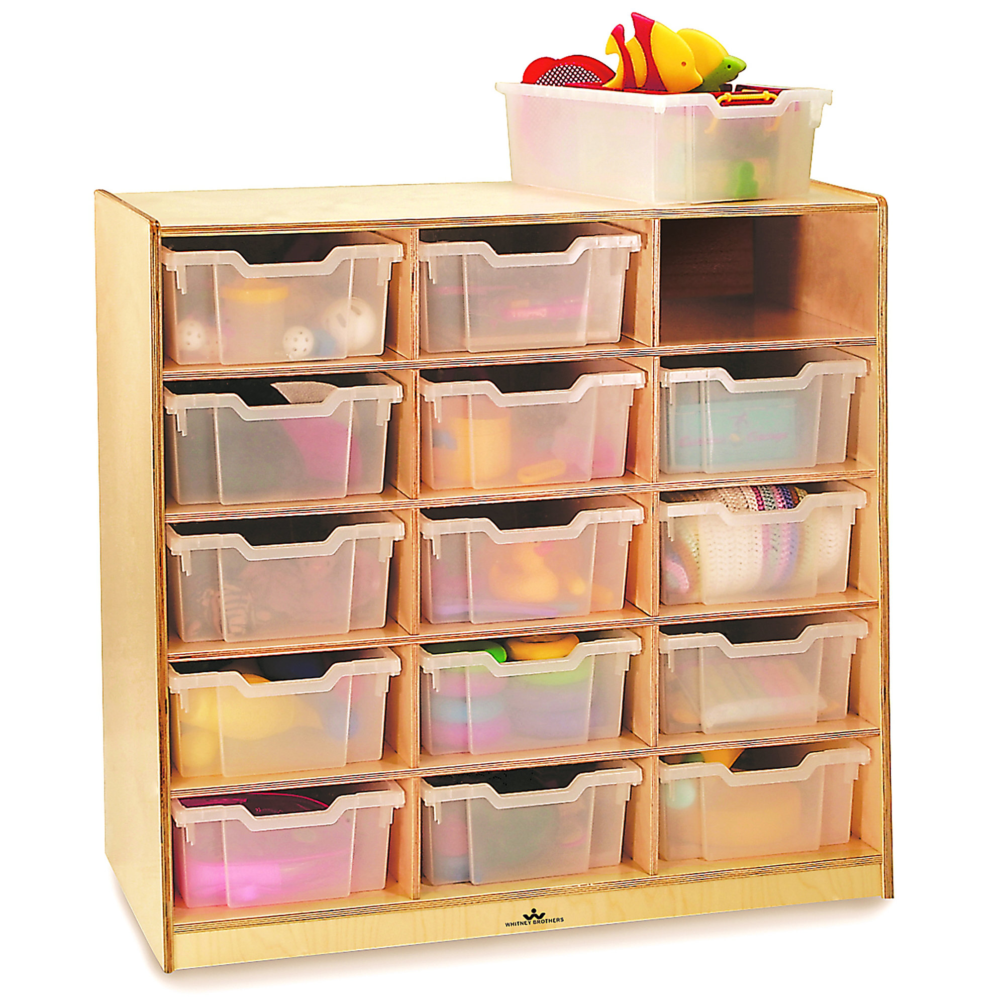 Whitney Bros. Gratnell 15 Compartment Cubby with Caster | Wayfair
