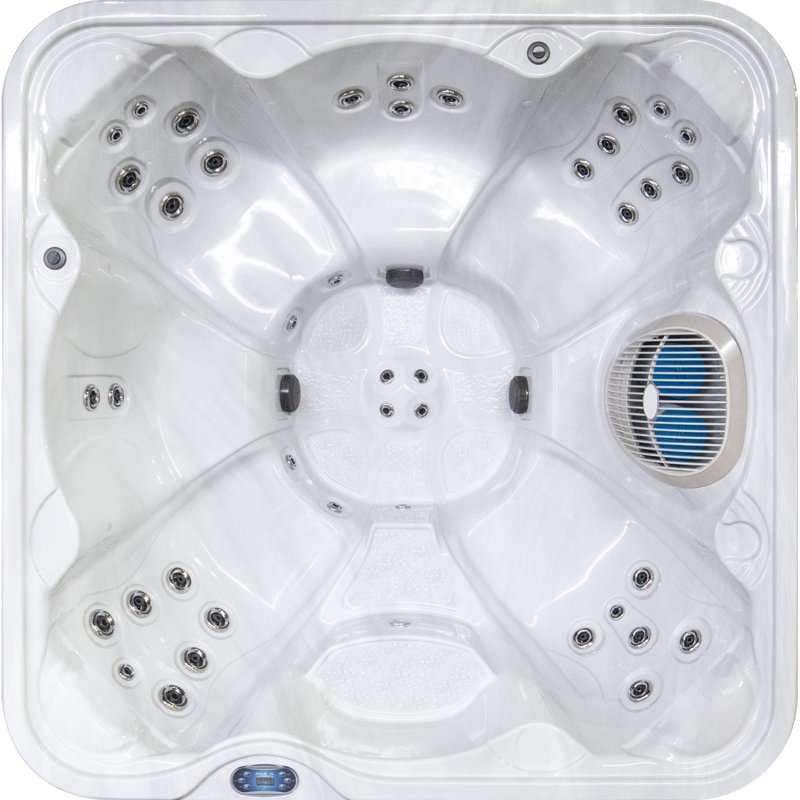 Aquarest Spas, Powered By Jacuzzi® Pumps 7 - Person 40 - Jet Acrylic ...