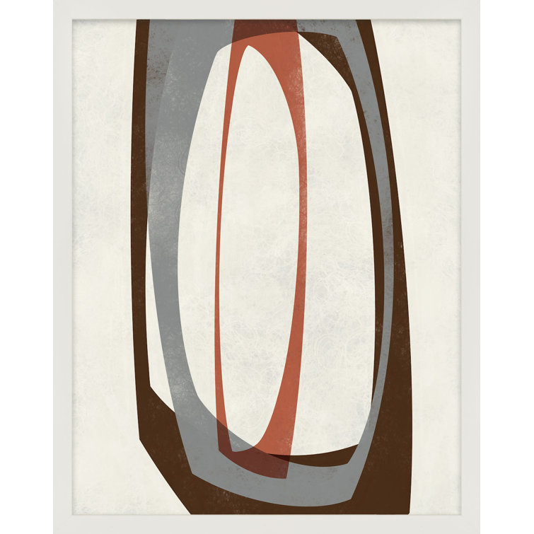 Joss & Main Orbit 5 Framed On Paper by Jacques Pilon Painting | Wayfair