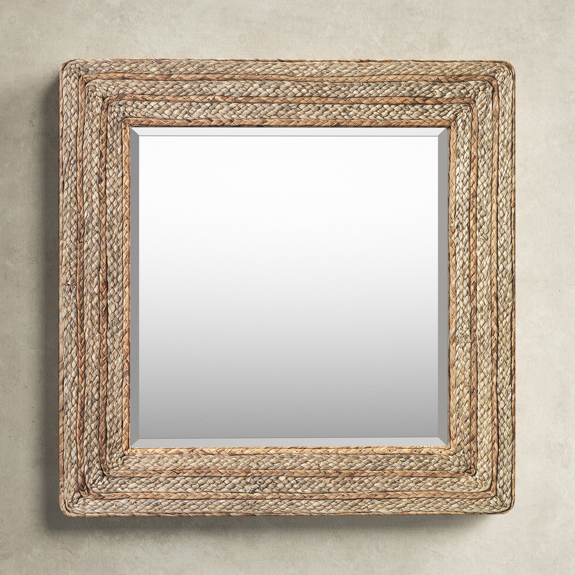 Birch Lane™ Seagrass Wall Mirror | Wayfair