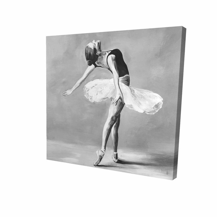 House of Hampton® Classic Ballet Dancer On Canvas Print & Reviews | Wayfair