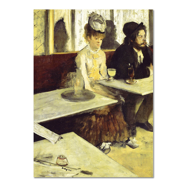 Rosalind Wheeler L'assenzio by Edgar Degas - Unframed Print | Wayfair.co.uk