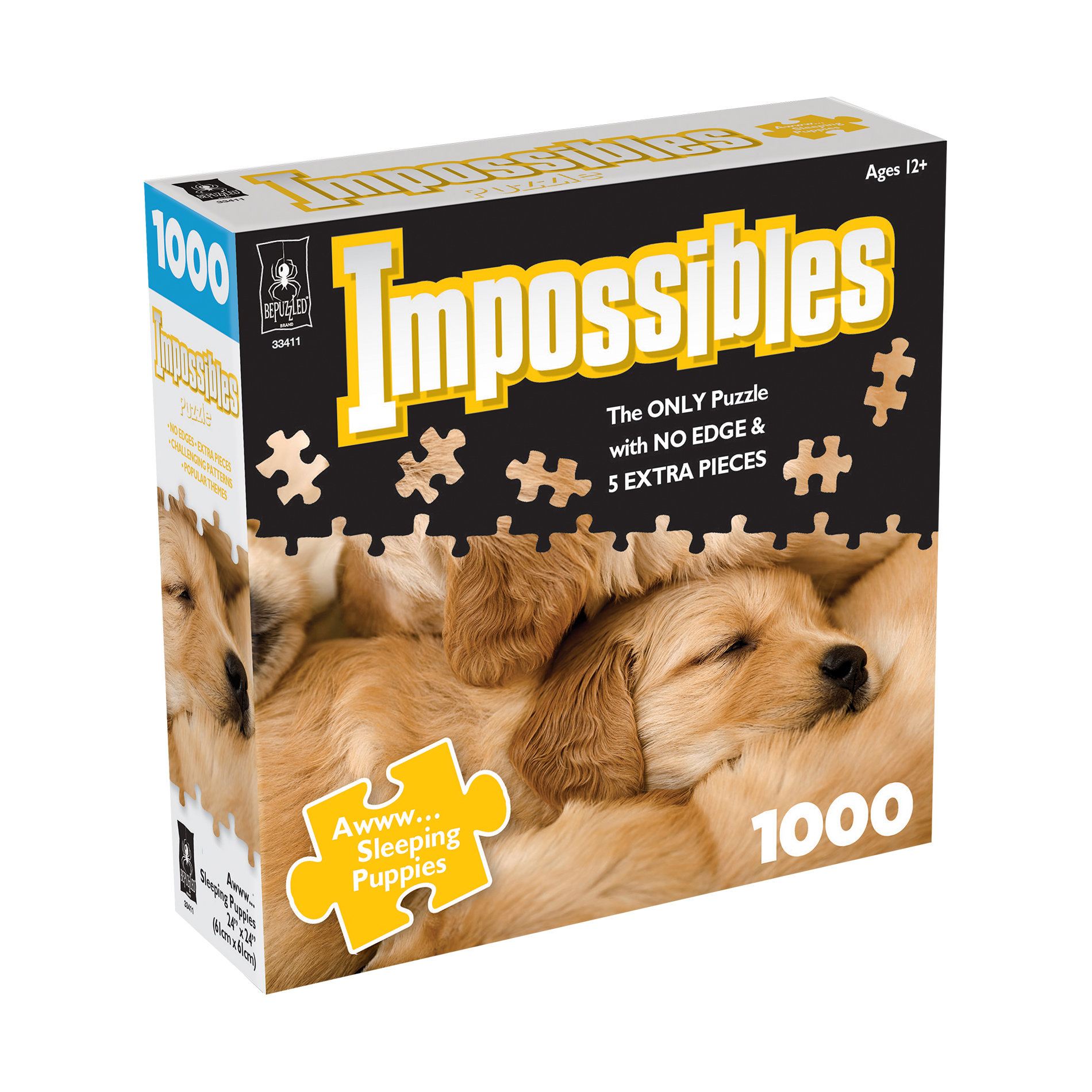 BePuzzled Impossibles Puzzle Sleeping Puppies | Wayfair
