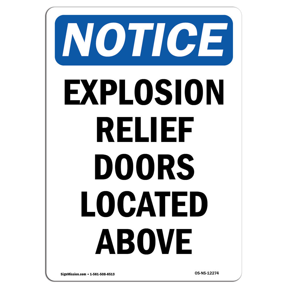 SignMission Explosion Relief Doors Located Above Sign | Wayfair