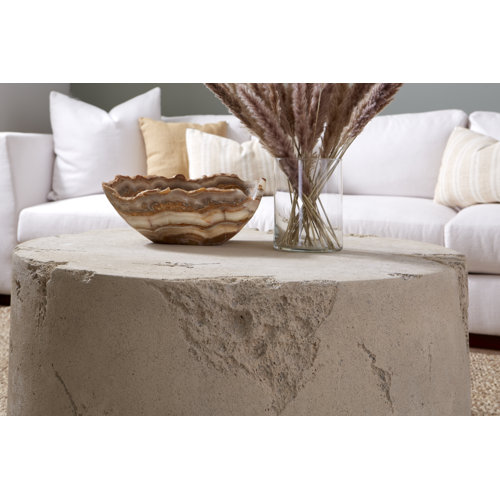 Phillips Collection Formation Coffee Table, Roman Stone | Wayfair