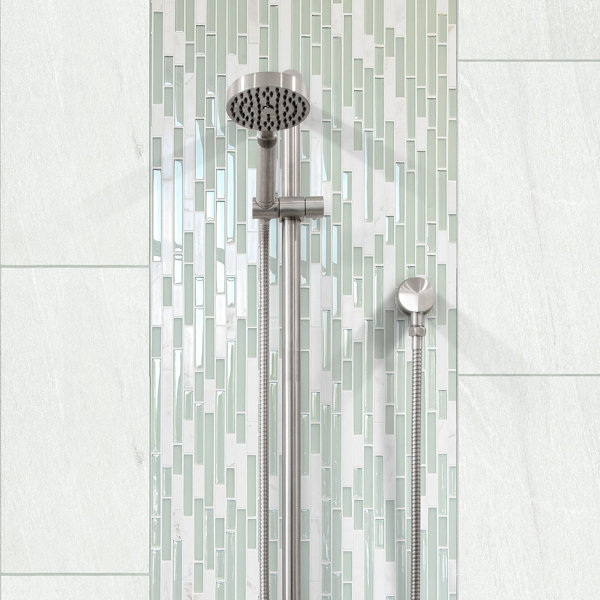 Mosaic Kitchen Linear Wall Tile | Wayfair