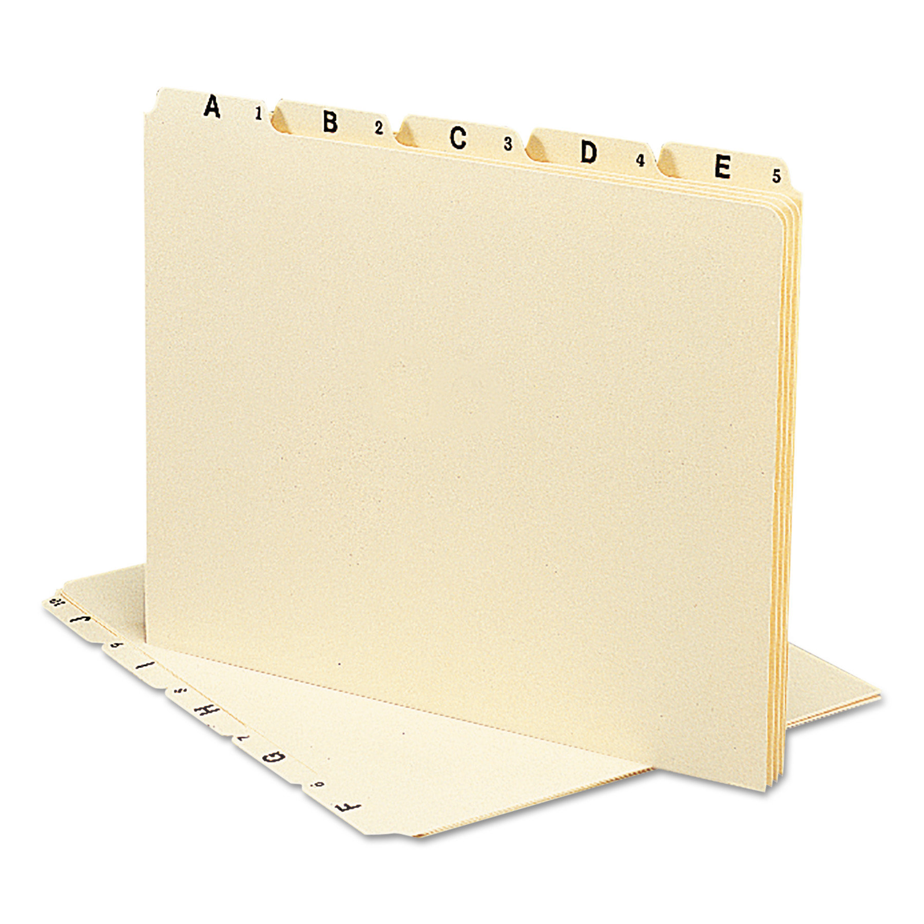 Smead Alpha Recycled Top Tab File Guides, 1/5 Tab, 25/Set | Wayfair Smead Alpha Recycled Top Tab File Guides, 1/5 Tab, 25/Set | Wayfair