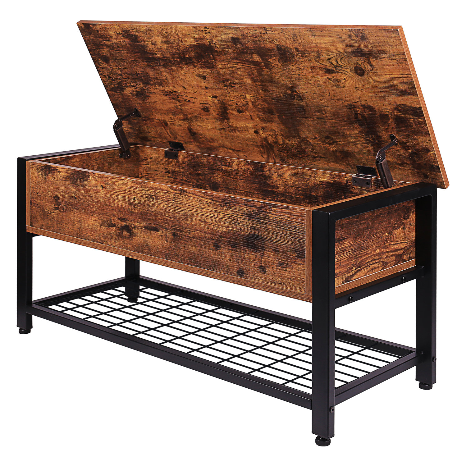 17 Stories Solid Wood Shoe Storage Bench & Reviews | Wayfair