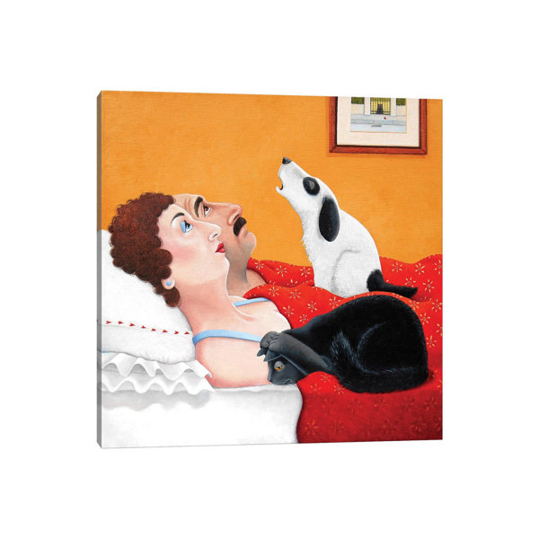 Maturi Her Upstairs by Vicky Mount - Painting on Canvas | Wayfair.co.uk