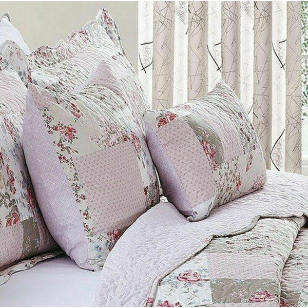 August Grove Ruley Pink/White | Wayfair.co.uk