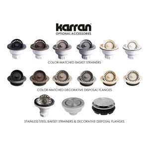 Karran Quartz 31-3/4'' X 19-1/4'' Single Bowl Undermount Kitchen Sink ...