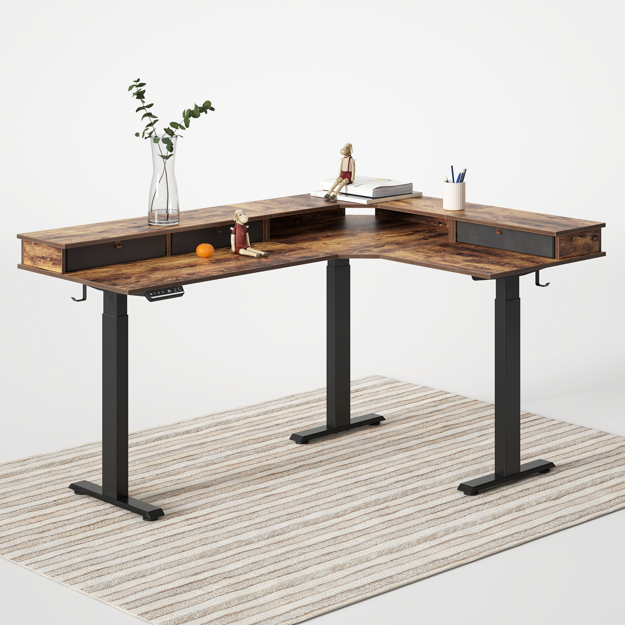 FEZIBO Color 63'' Desk | Wayfair