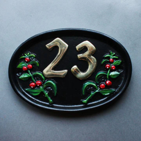 Maturi House Number Sign | Wayfair.co.uk