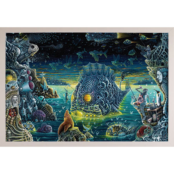 Frame USA Night Trawlers II Poster Framed On Paper Graphic Art | Wayfair