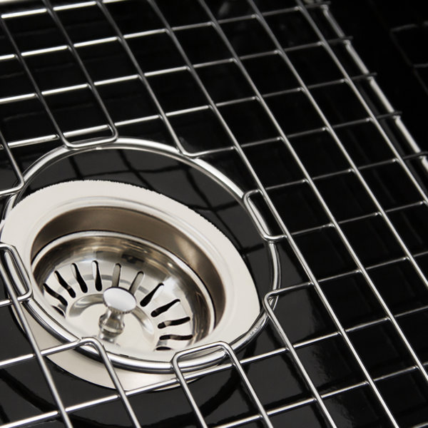 Nantucket Sinks Vineyard 18'' W Double Bowl Fireclay Farmhouse Kitchen ...