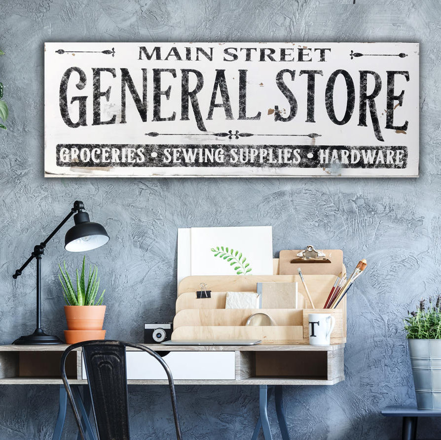 Millwood Pines General Store - Textual Art on Wood | Wayfair