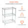 Rebrilliant Resto 34Cm 3 Shelf Shelving Unit | Wayfair.co.uk
