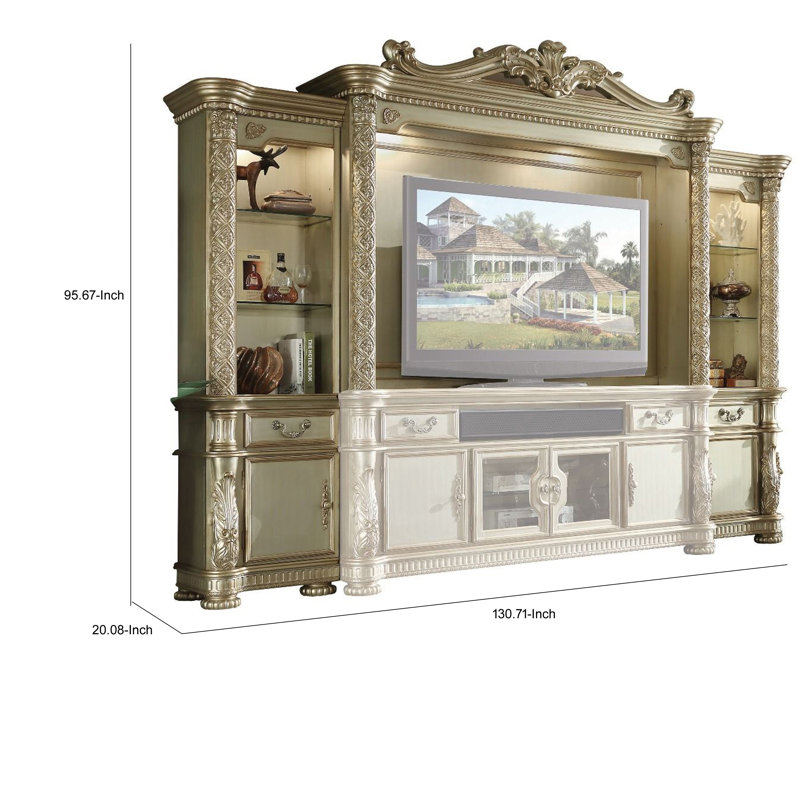 Benjara Entertainment Center for TVs up to 78" | Wayfair