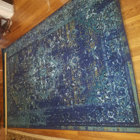 Bungalow Rose Performance Blue Rug & Reviews | Wayfair