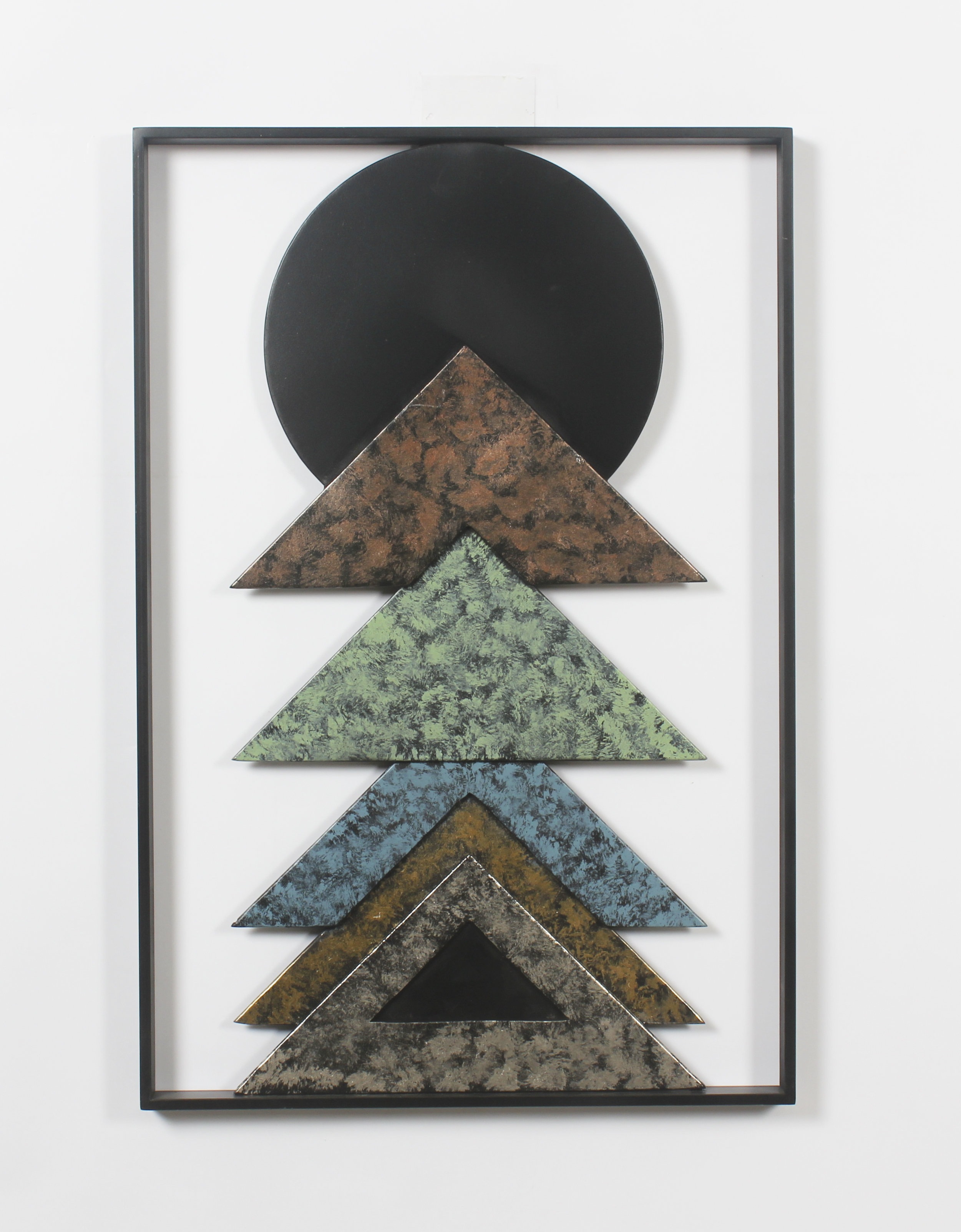 Union Rustic Abstract Triangle and Circle Wall Décor & Reviews | Wayfair