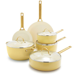 Wayfair | Yellow Cookware Sets You'll Love in 2023