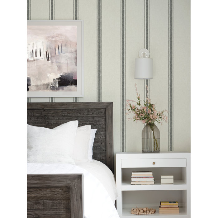Three Posts™ Knarr Peel & Stick Striped Wallpaper & Reviews | Wayfair