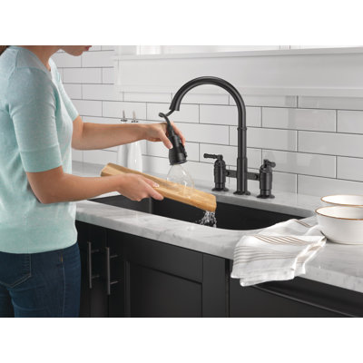 Delta Broderick Pull Down Kitchen Faucet | Wayfair