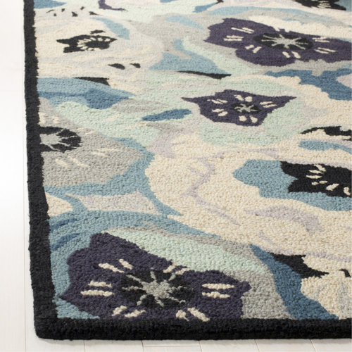 Martha Stewart Rugs Handmade Wool Blue/Gray/Beige Rug & Reviews | Wayfair