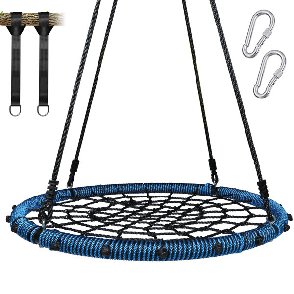 Klo Kick 40 inch Spider Swing Web/Saucer Tree Swing & Reviews | Wayfair