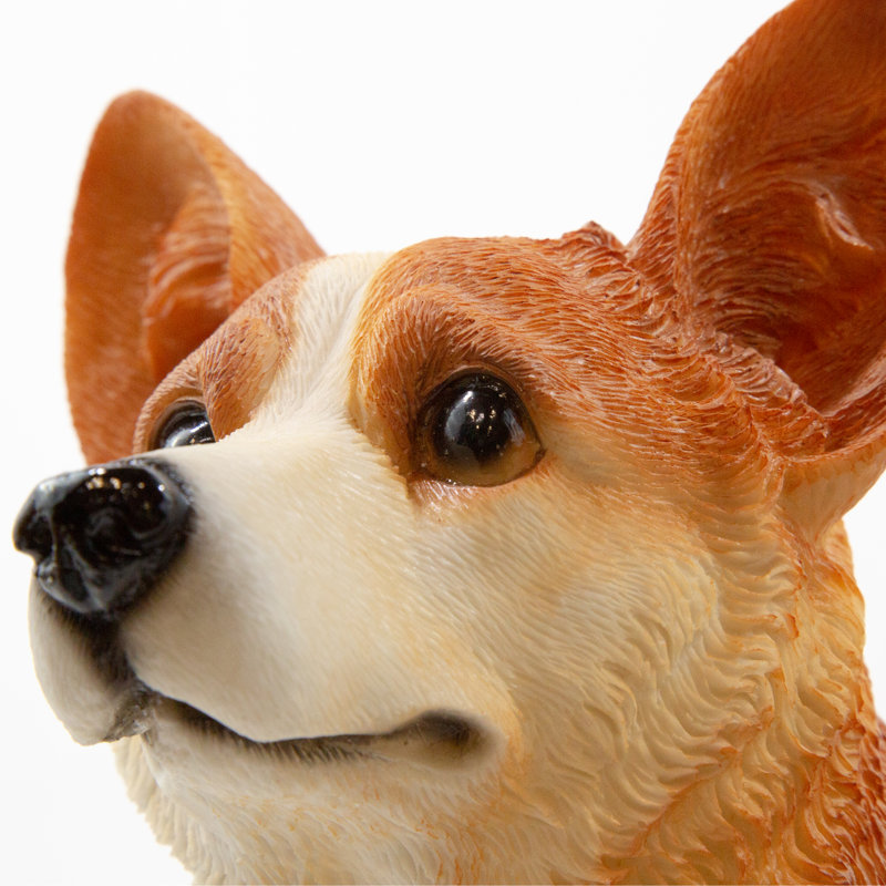 Winston Porter Armadale Corgi Figurine & Reviews | Wayfair