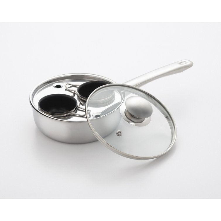 Cook Pro 2 Cup Non Stick Stainless Steel Egg Poacher & Reviews | Wayfair
