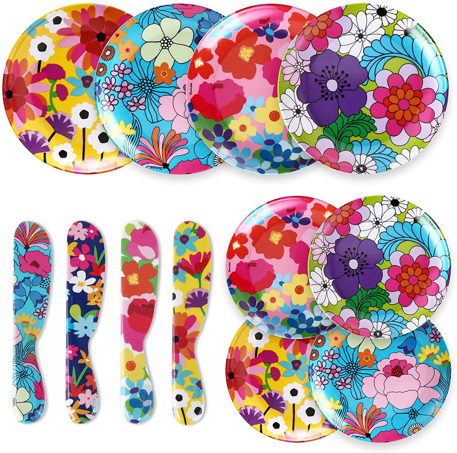 French Bull Melamine Dinnerware - Set of 12 | Wayfair