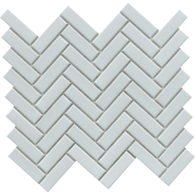 Emser Tile Impact™ 1" x 3" Porcelain Chevron Mosaic Tile & Reviews ...