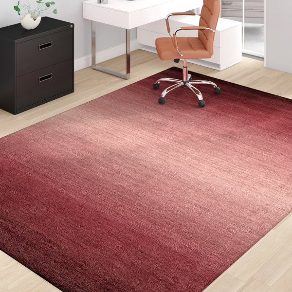 Latitude Run® Gilda Handmade Wool Cranberry Red/Plum Rug & Reviews ...