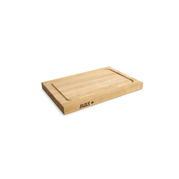 John Boos BoosBlock® Reversible Maple Wood Cutting Board & Reviews ...