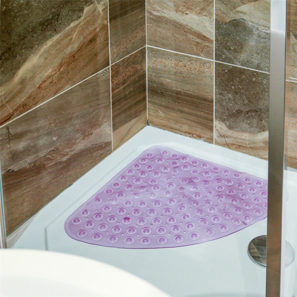 Belfry Bathroom Valeri Triangle Bath Mat | Wayfair.co.uk