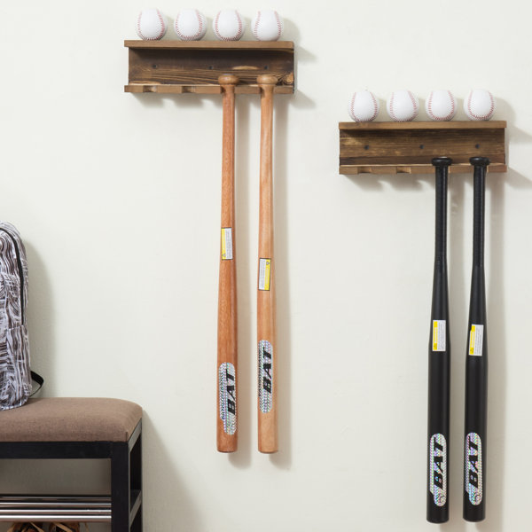 Baseball-bat-wall-mount | Wayfair