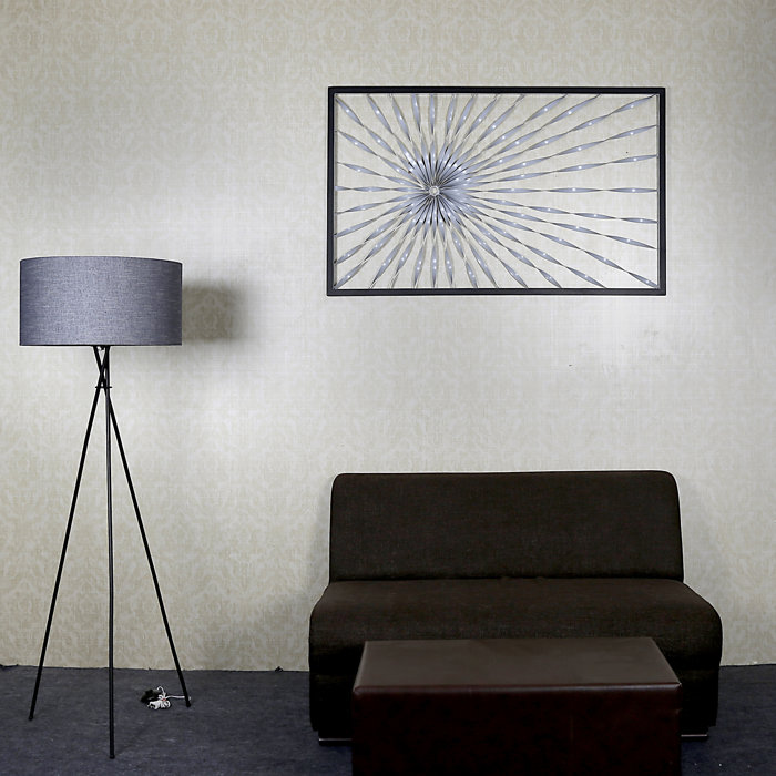 Latitude Run® Sun Flayer Metal Wall Décor | Wayfair