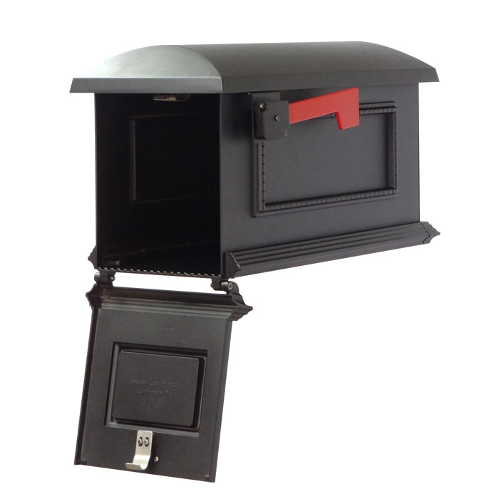 Special Lite Products Traditional Curbside Mailbox with Post Included ...