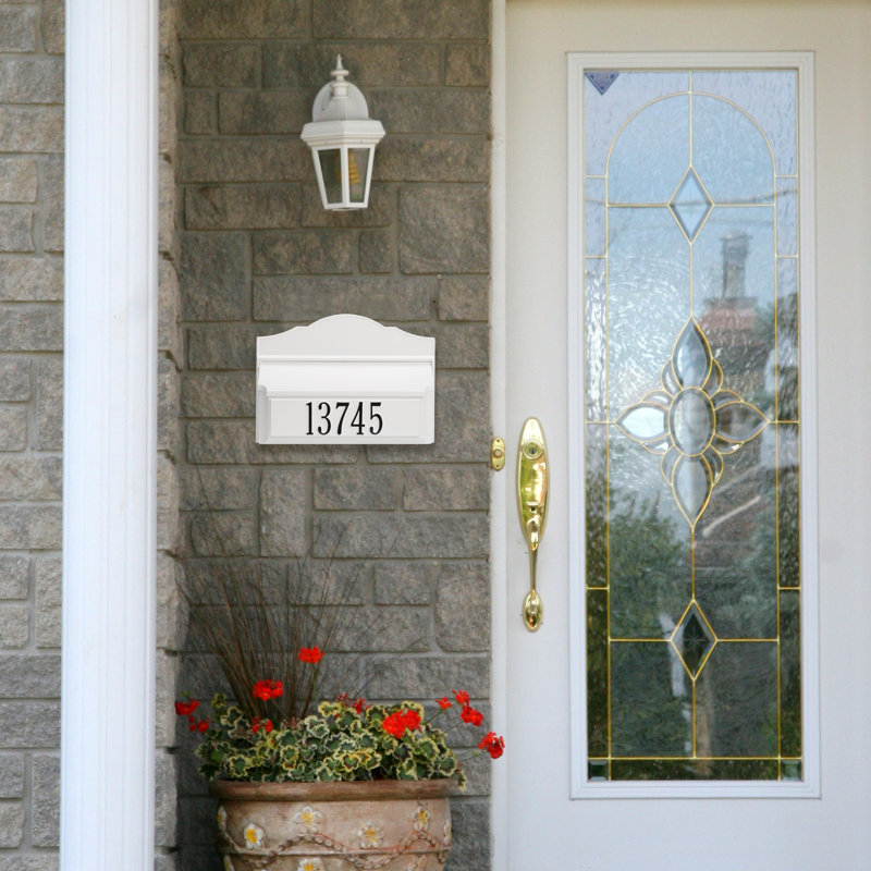 Old Century Forge Colonial Wall Mounted Mailbox | Wayfair