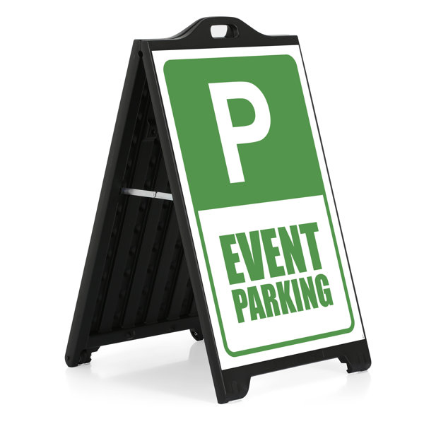 MT Displays Sidewalk Event Parking Sign | Wayfair