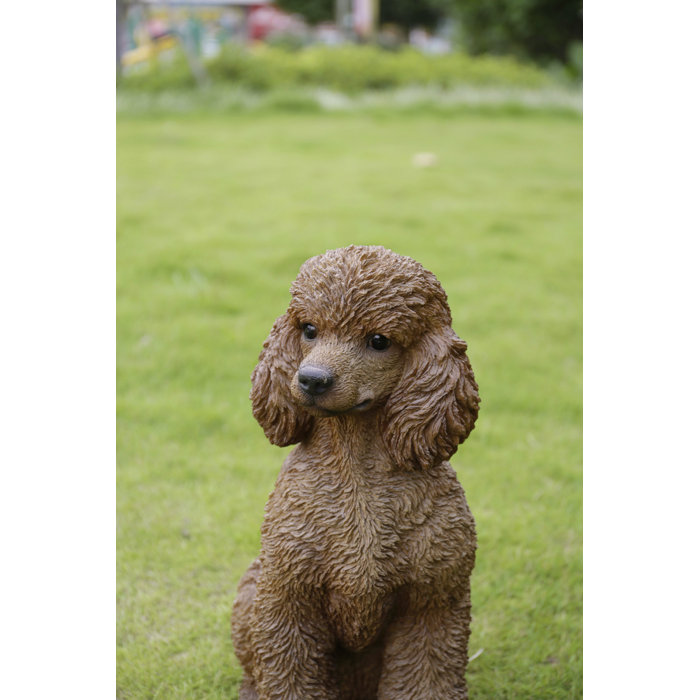 Hi-Line Gift Ltd. Poodle Sitting Statue & Reviews | Wayfair