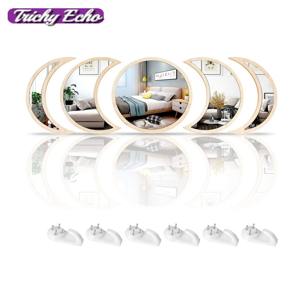 Trichy Echo Round Wall Mirror - Wayfair Canada