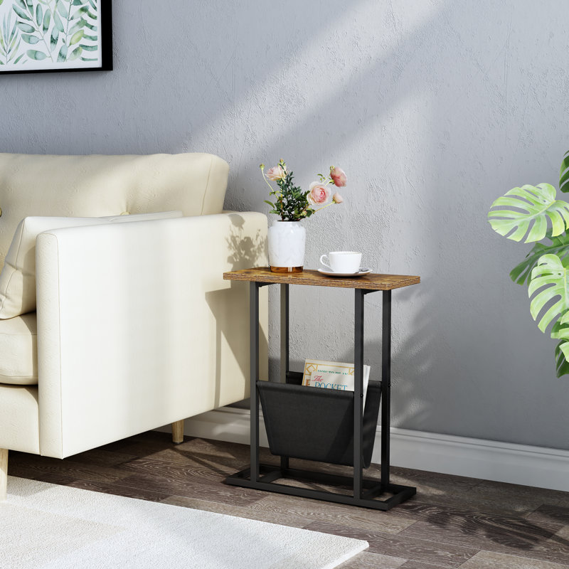 Borough Wharf Holifield Side Table with Storage & Reviews | Wayfair.co.uk