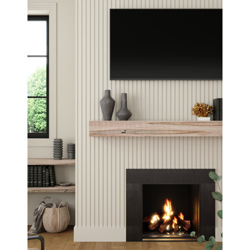Ornamental Mouldings Reeded Hardwood 5 x 96 W Accent Moulding | Wayfair
