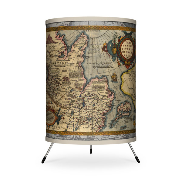 East Urban Home Mahsiah Metal Tripod Lamp | Wayfair