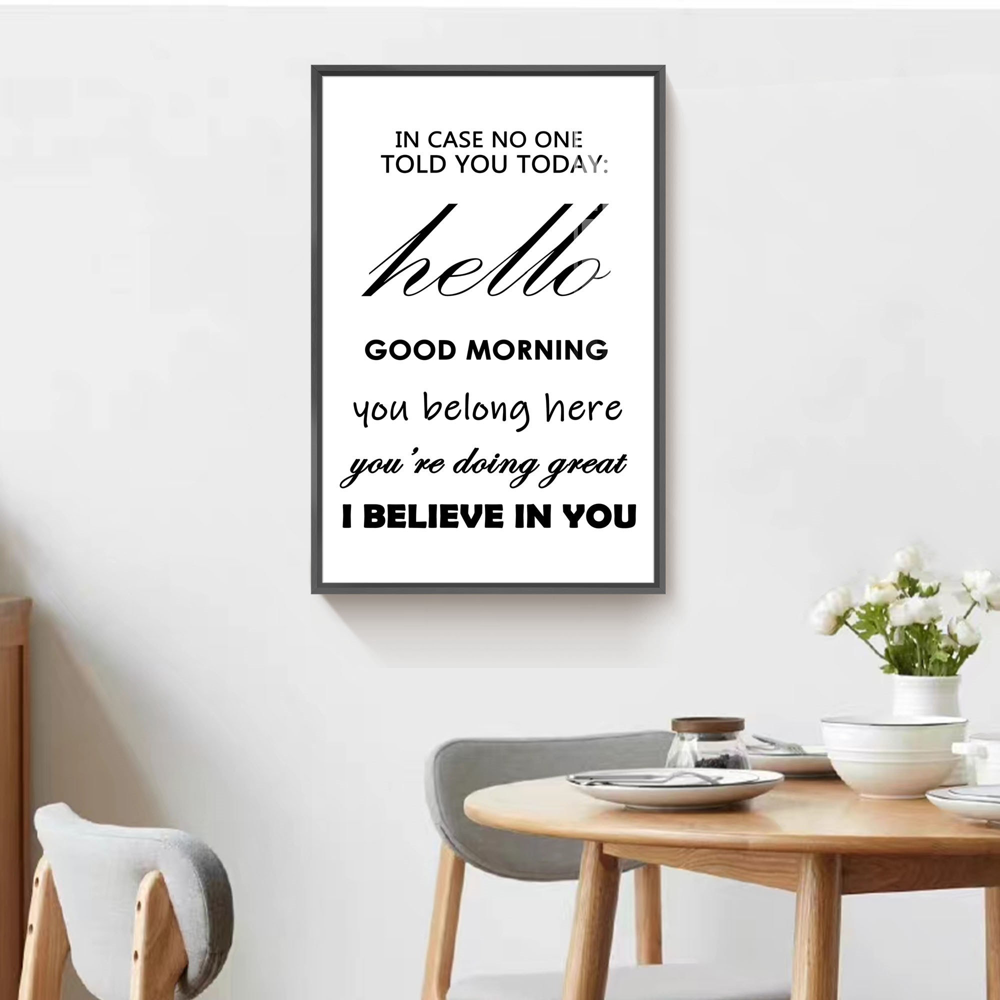 Trinx In Case No One Told You Today - Picture Frame Textual Art on ...