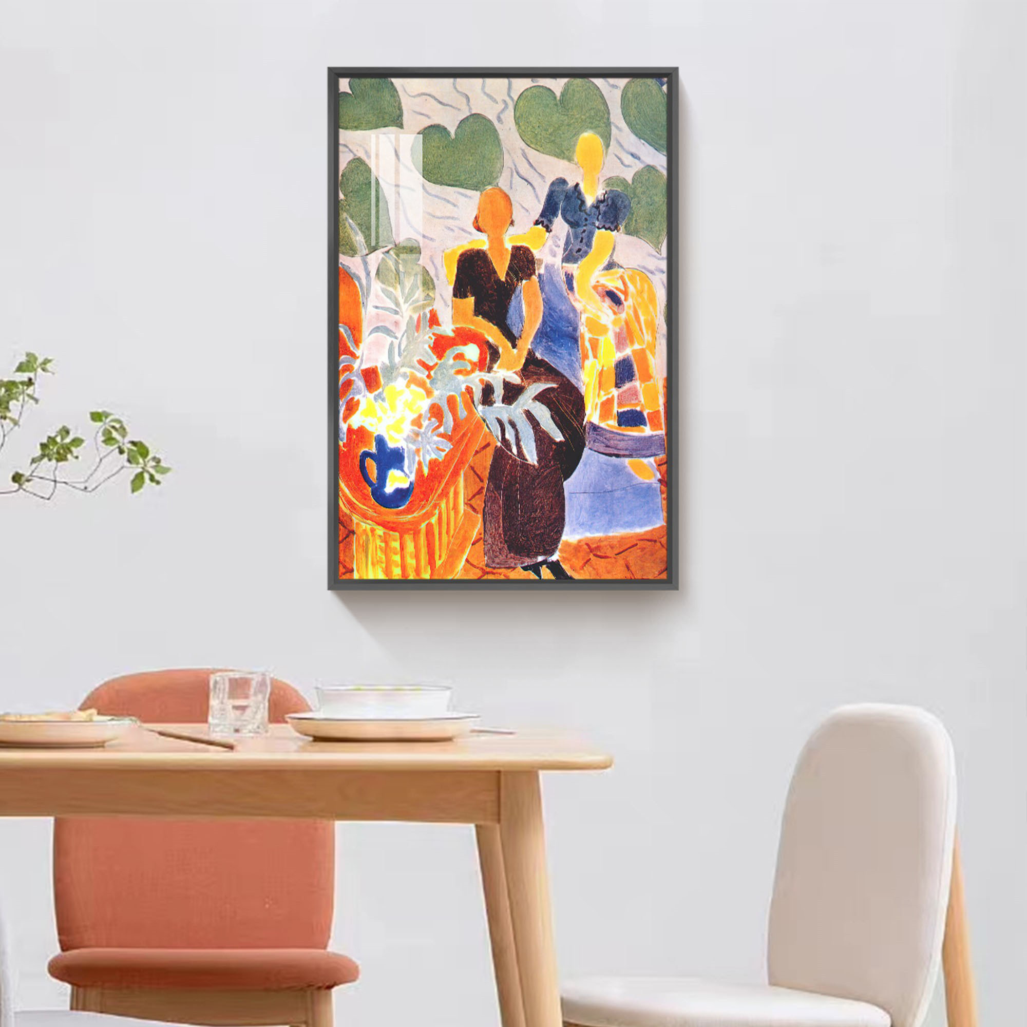 Vault W Artwork Matisse Wall Framed On Canvas by Henri Matisse Print ...